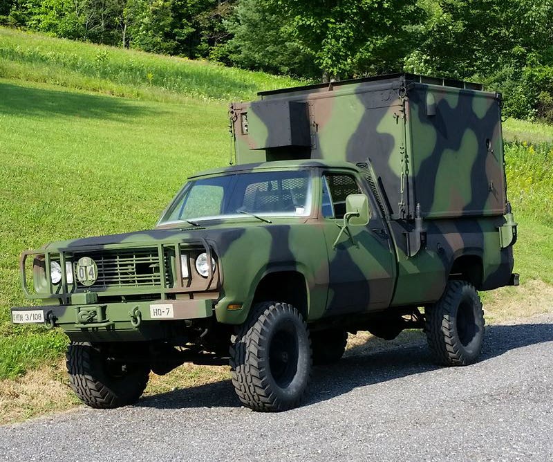 Dodge M880: A Tactical MV (sort of) - Militarytrader