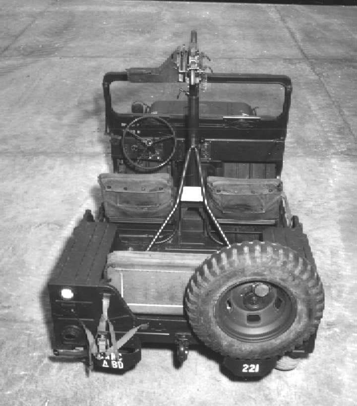 Machine Gun Mounts for Quarter-Ton Military Jeeps - Militarytrader
