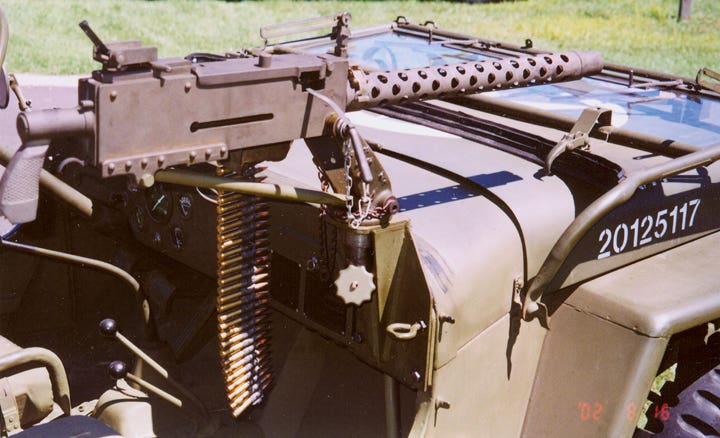 Machine Gun Mounts for Quarter-Ton Military Jeeps - Militarytrader