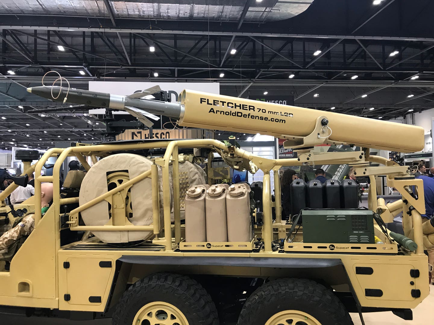 Vehicle-Mounted APKWS Rocket System Tested - Militarytrader
