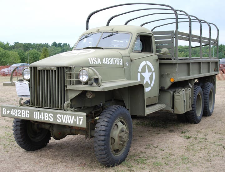 HMV Buyer's Guide: WW2 Studebaker & Reo US6 Trucks - Militarytrader