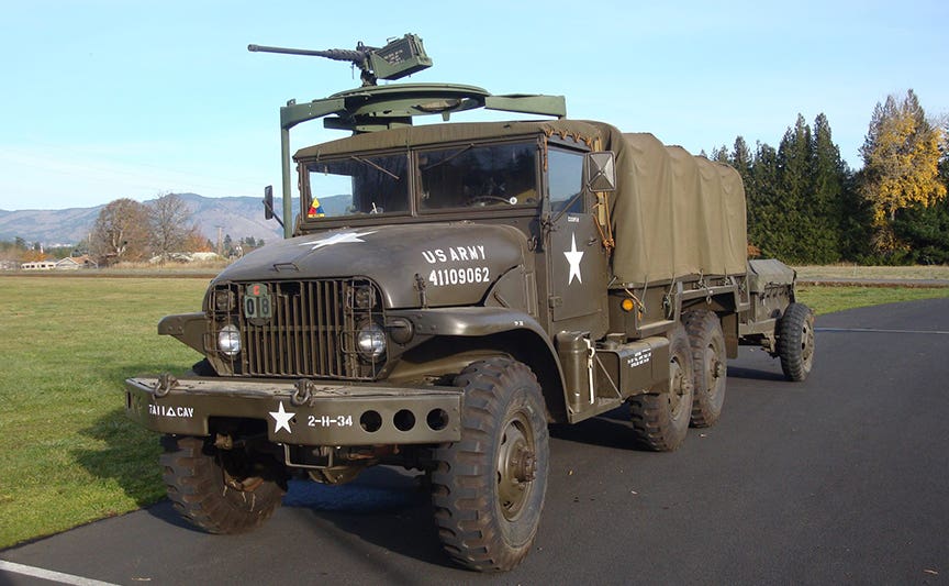 Military Vehicle Spotlight: GMC M135 6x6 2-1/2-ton Truck - Militarytrader