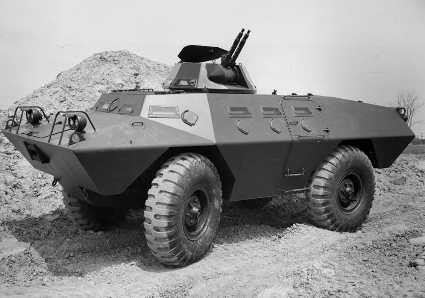 Cadillac Gage V-100 Commando Armored Vehicle - Militarytrader