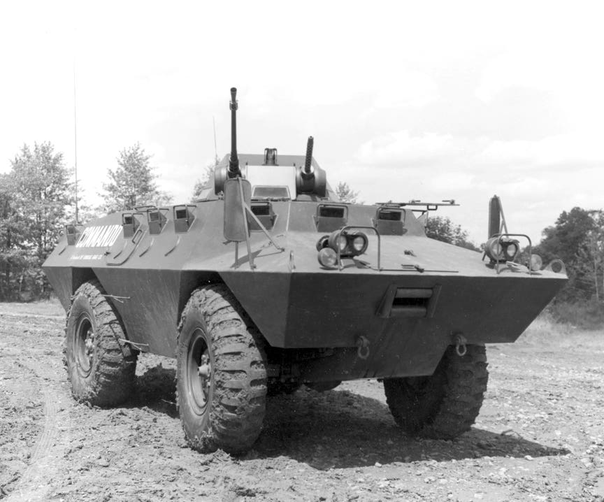 Cadillac Gage V-100 Commando Armored Vehicle - Militarytrader