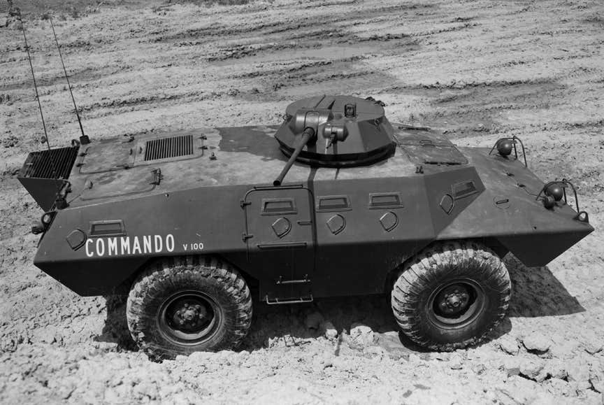 Cadillac Gage V-100 Commando Armored Vehicle - Militarytrader