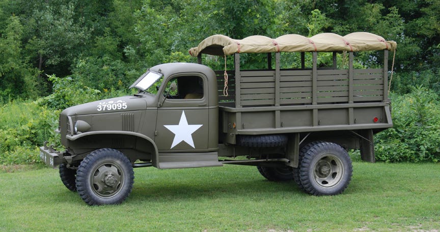WWII 1942 G-506 (G71017) Chevrolet 1-1/2-ton Truck - Militarytrader