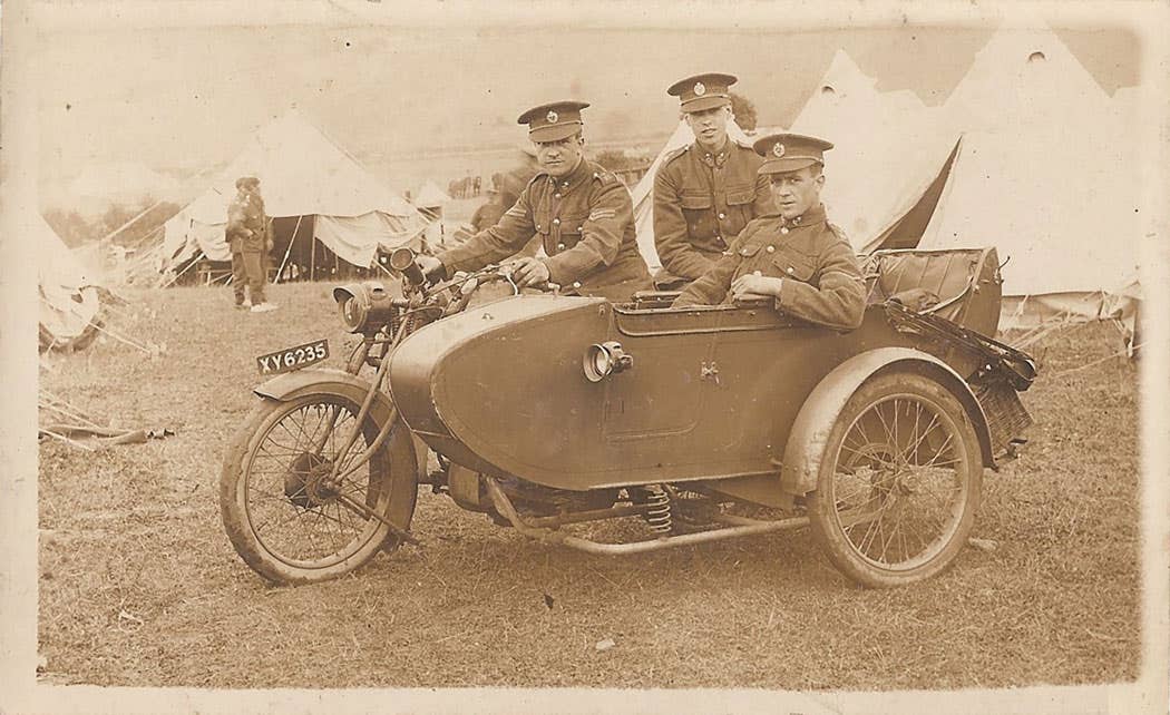 A look at the British bikes from WWI - Militarytrader