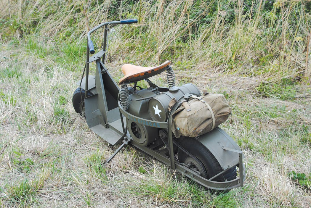The Flying Scooter: A look at the Cushman Model 53 - Militarytrader