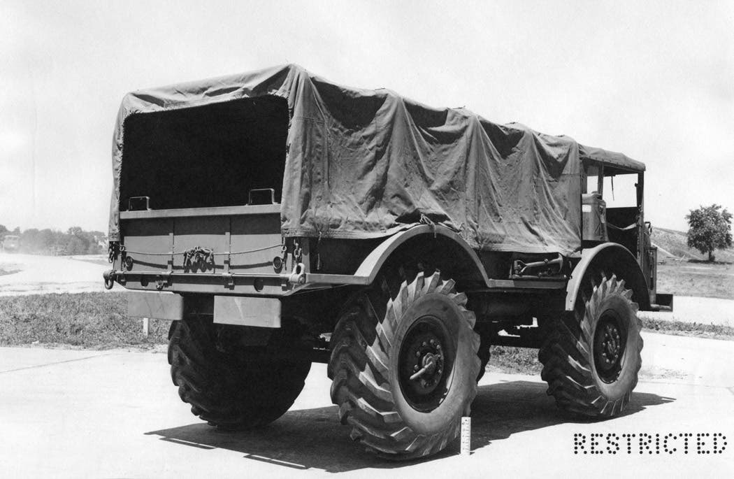 A glimpse at the grandfather of the LMTV: The T23 - Militarytrader