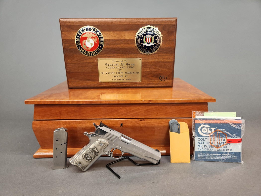 Property of revered 29th USMC Commandant 4-Star General Alfred M. Gray ...