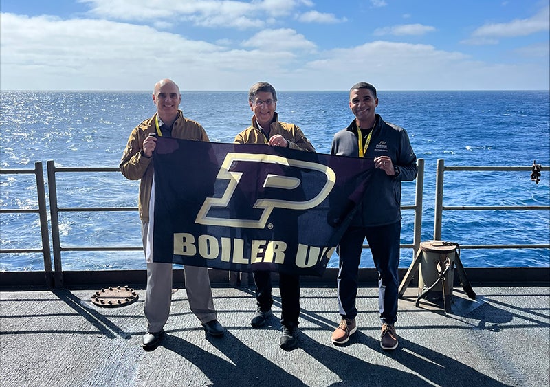 USS Nimitz hosts Purdue delegation - Militarytrader